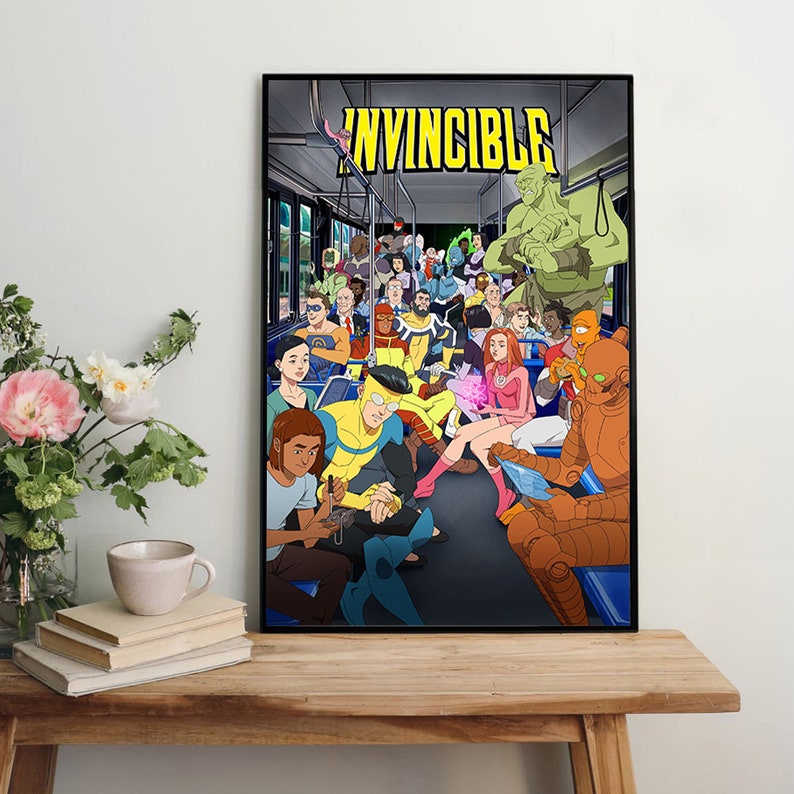 Invincible Movie Poster Print, Room Decor, Movie Art, Gifts for Him/her ...