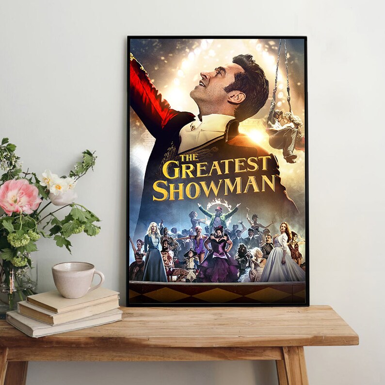 The Greatest Showman Movie Poster, Canvas Poster Printing, Classic ...