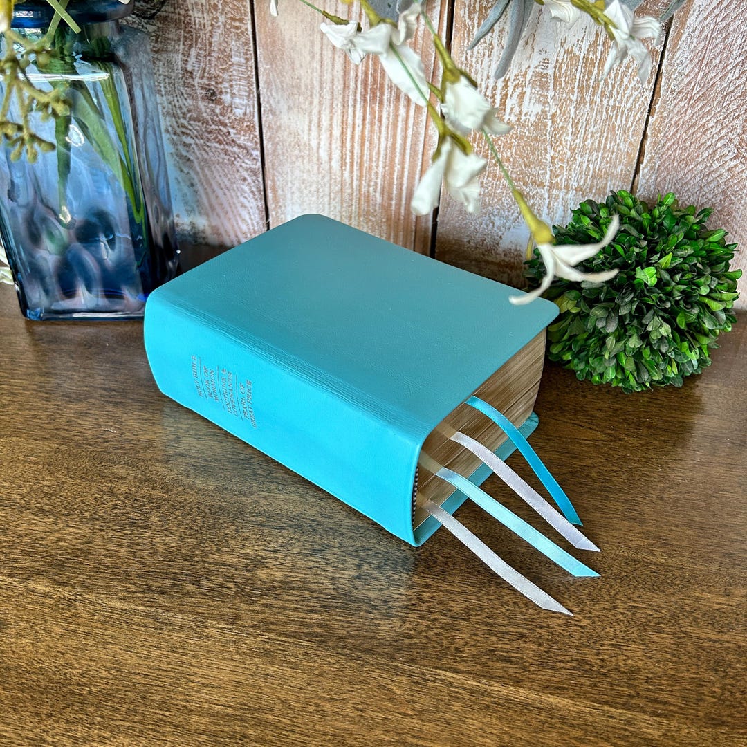 Aqua LDS Scripture Quad - Holy Bible, Book of Mormon, Doctrine ...