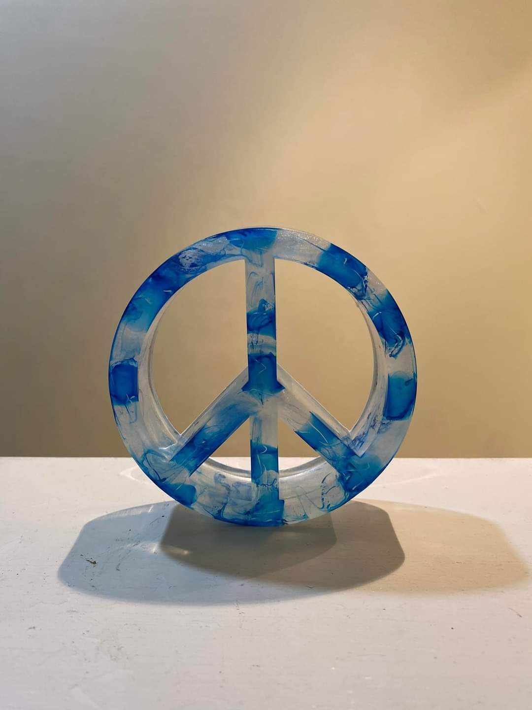 Epoxy Resin Peace Signs - Etsy