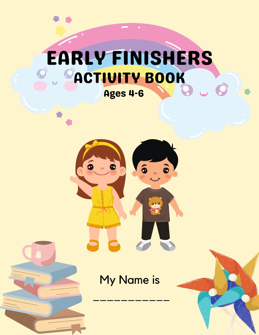 Early Finishers Activity Book - Etsy