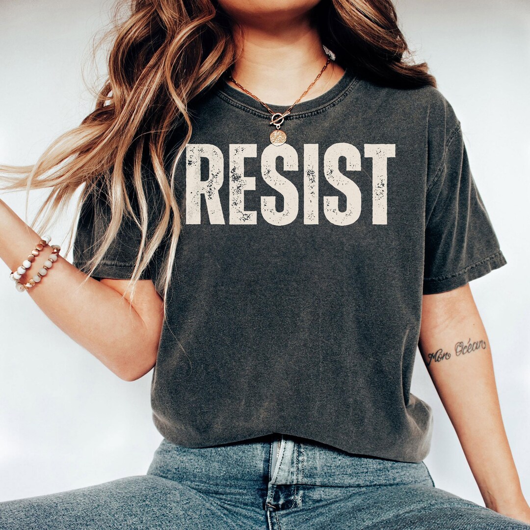 Vintage Resist Political Shirts, Anti Trump Shirt, Protester Shirts ...