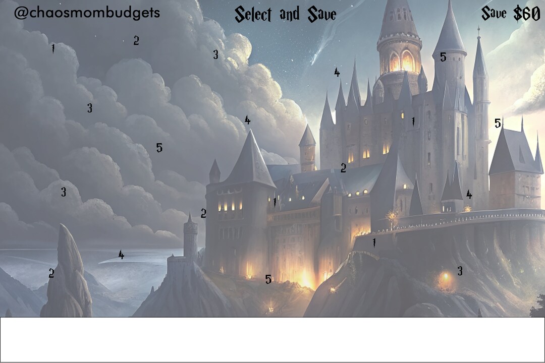 Hogwarts Select and Save - Etsy