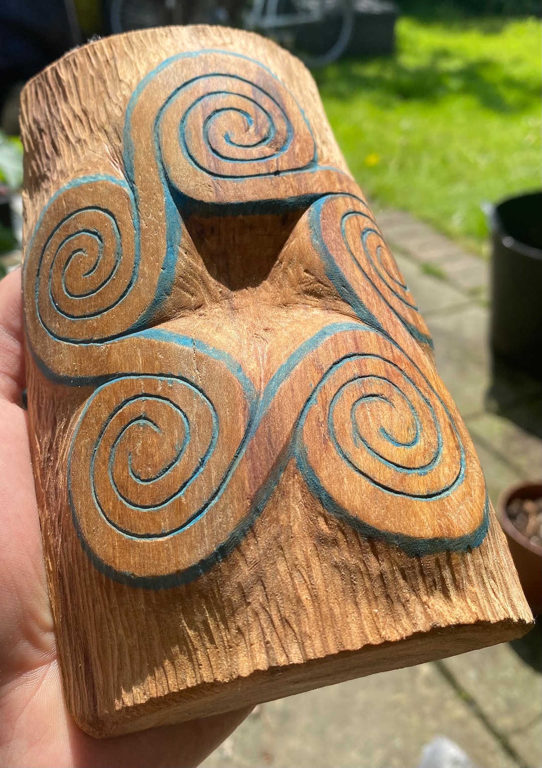 Spiral Wave Pentagon Forest Spirit Swedish Germanic Gotlandic Style ...