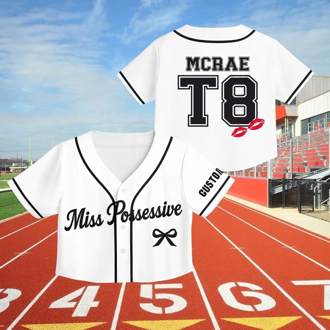 Tate Mcrae T8 Baseball Jersey, Tate Concert Clothes, T8 Mcrae Jersey ...