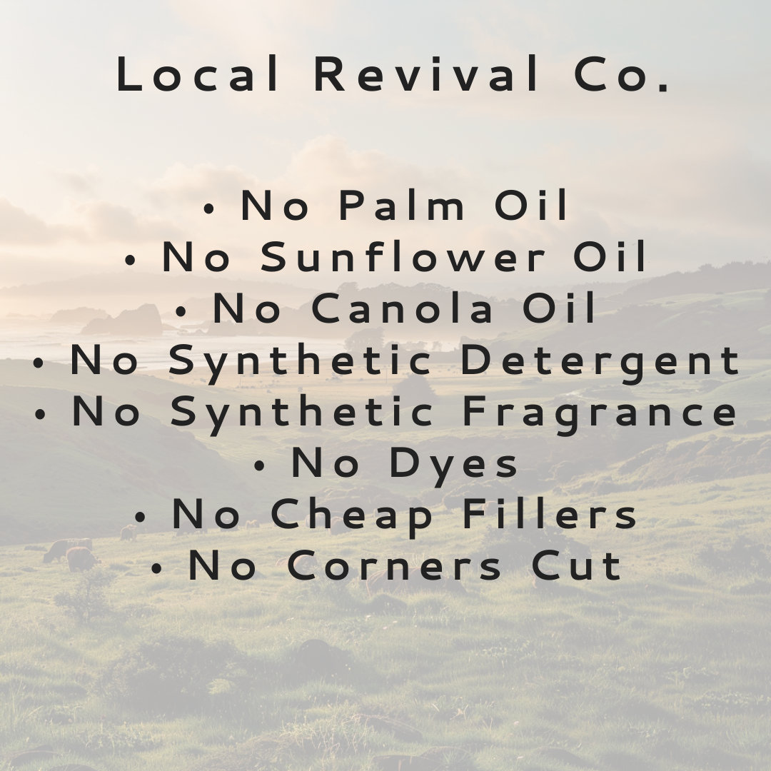 Body Wash Organic Tallow Honey Handmade Gifted Soap All Natural Soa P ...