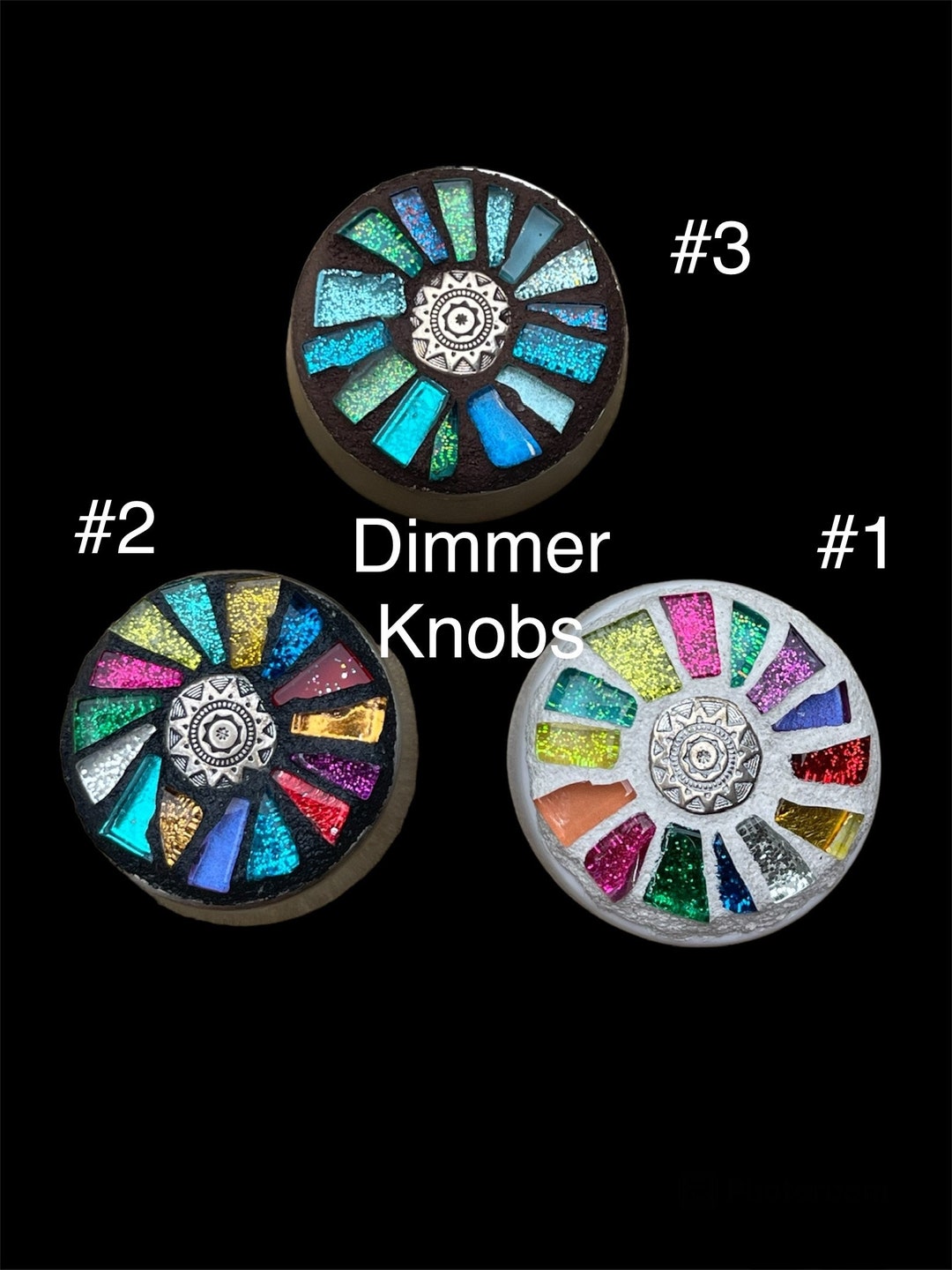 Dimmer Switch KNOB Rotary Replacement Match Your Light Switches Stained ...