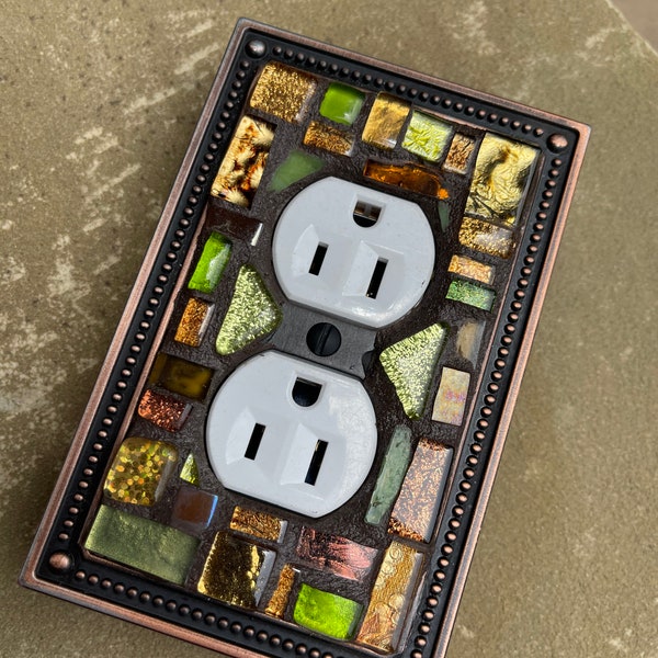 Ceramic Light Switch Cover - Etsy