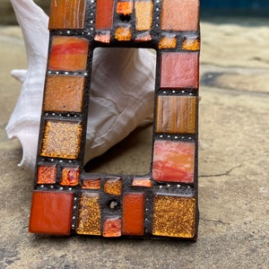 Mosaic Light Switch Covers ROCKER Stained Glass Ceramic Mosaic ART ...