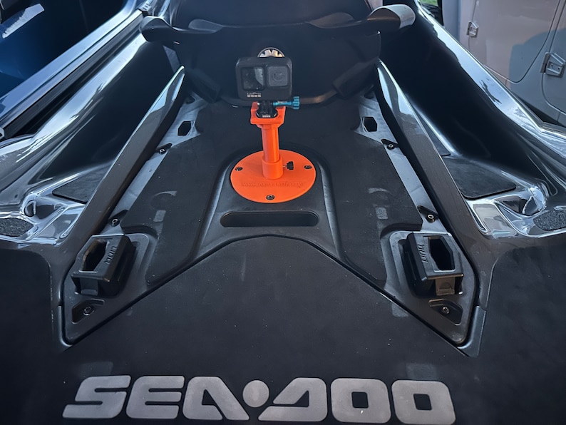 Rear Action Camera Mount for the SEADOO PWC (ski) Gtx,gti.rxt.rxp Etc ...