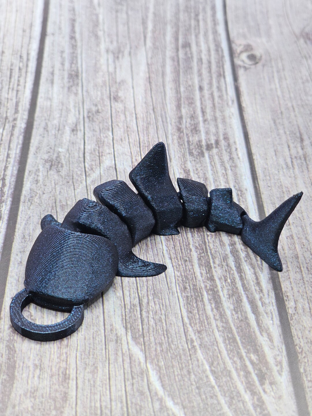 Keychain Whale Shark Articulated Whale Shark Keyring for Ocean Lovers ...
