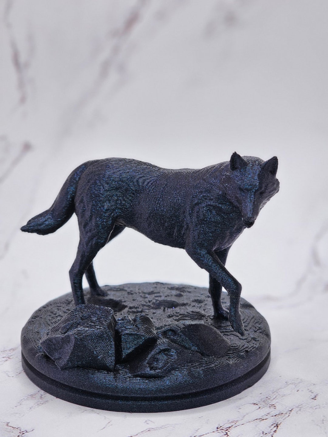 Statue of Wolf Statue for Wolf Lover of Wolf Statue Gift for Wolf Lover ...