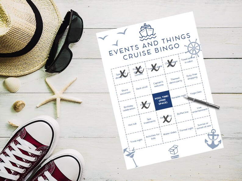 Bestseller Cruise Vacation Bingo Bundle | Bingo Cards | Printable PDF ...