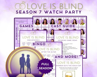 Love is Blind BINGO Game Downloadable PDF - Etsy