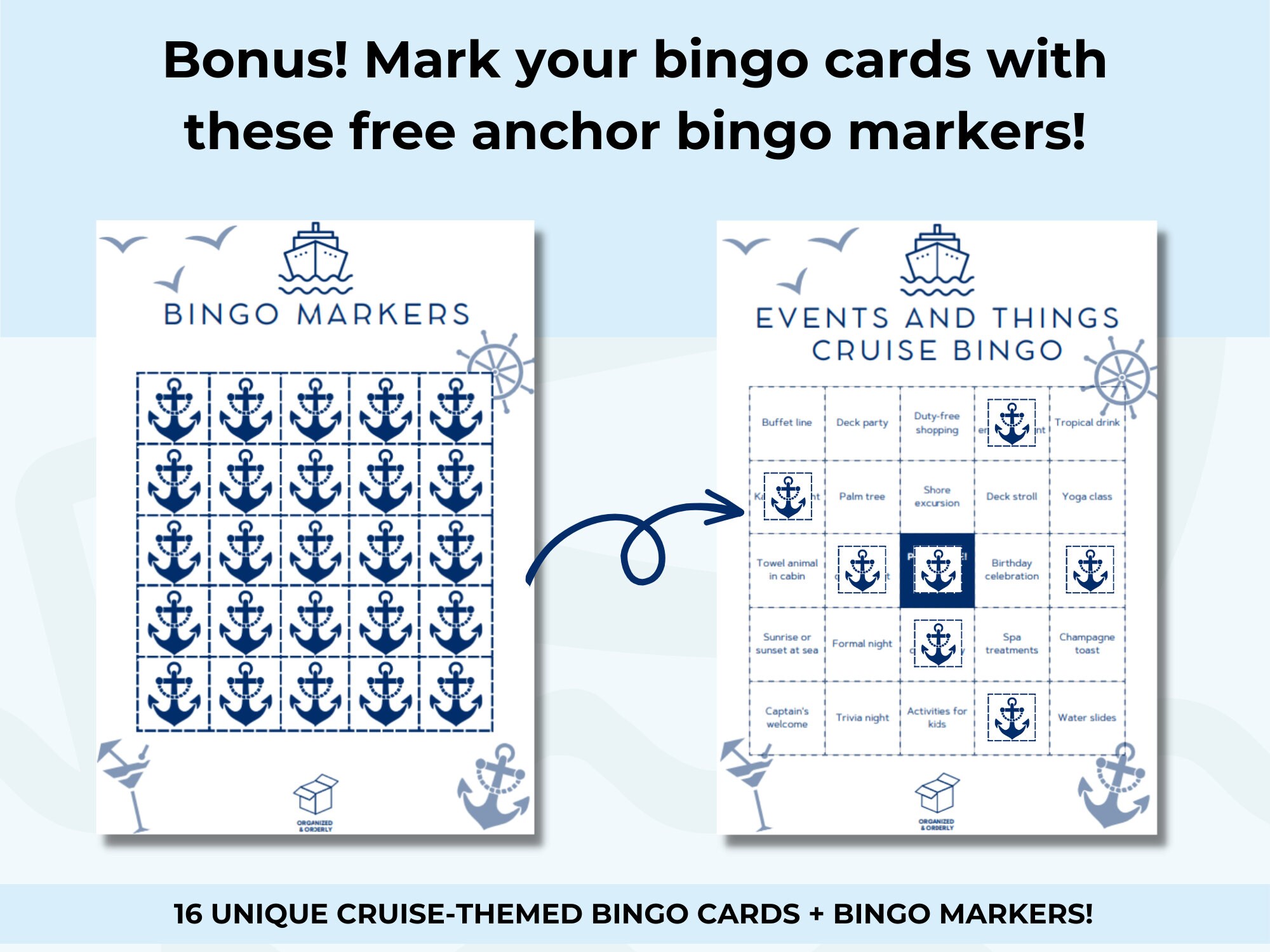 Bestseller Cruise Vacation Bingo Bundle | Bingo Cards | Printable PDF ...