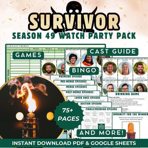 Survivor Puzzles - Etsy
