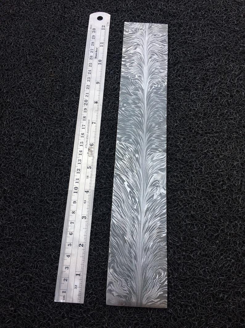 Handmade Billet Bars, Damascus Steel, Handmade Damascus Steel, Billet ...