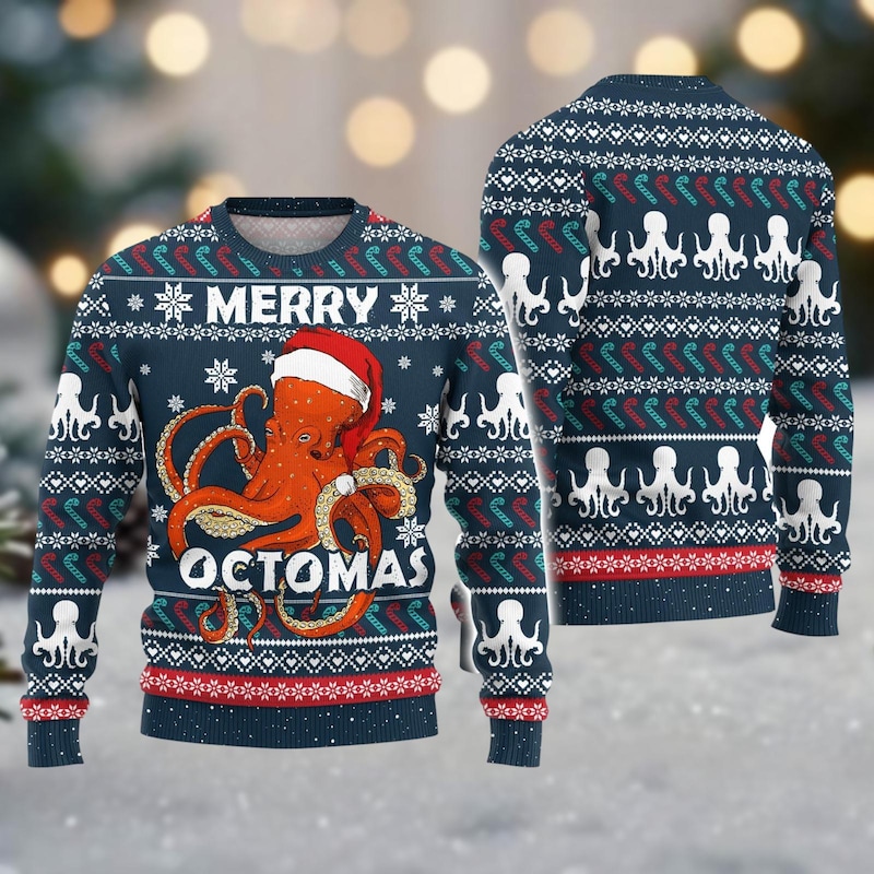 Octopus Sweater - Etsy