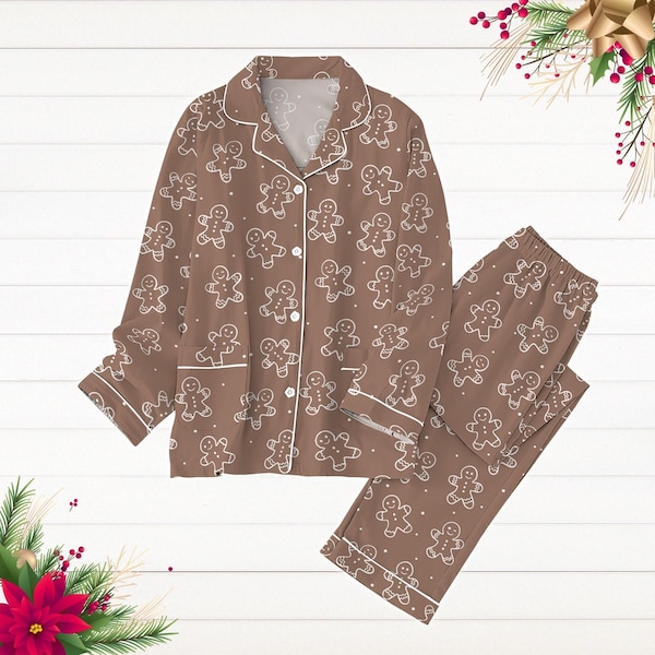 Gingerbread Pajamas - Etsy