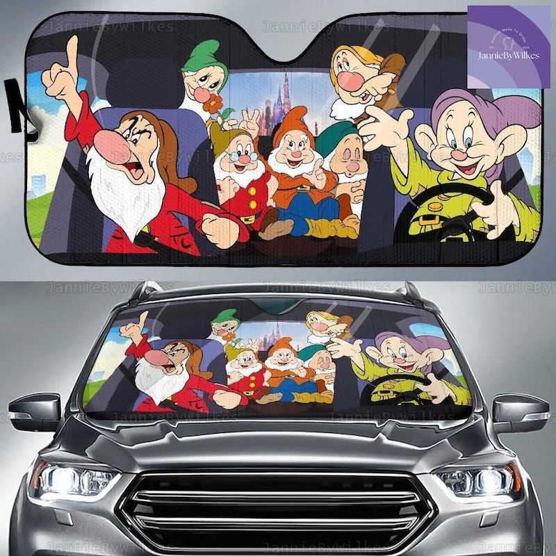 Cartoon Auto Sunshade - Etsy