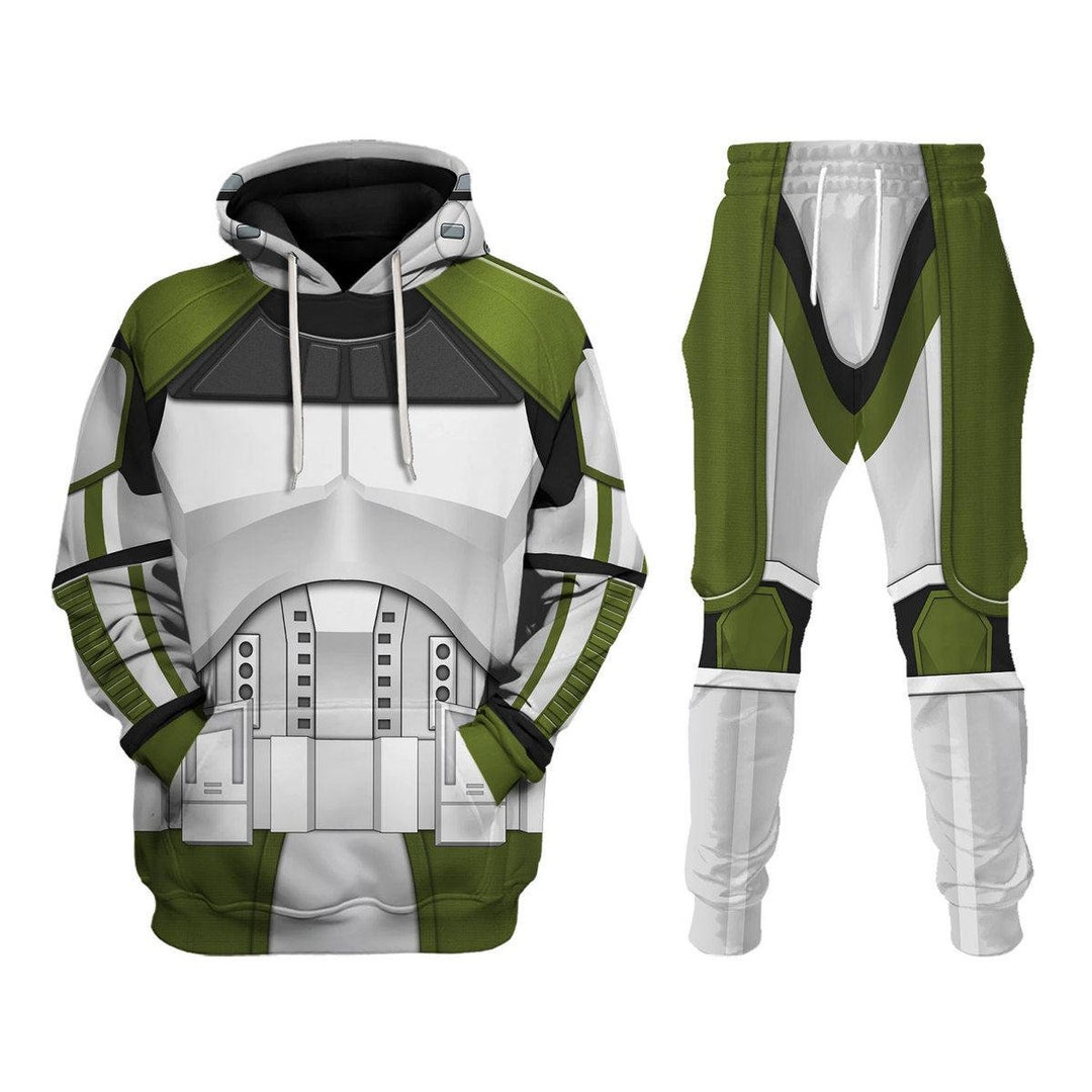 Halloween Trooper Sergeant Costume Hoodie, Star Wars Characters Hoodie ...