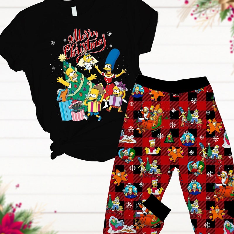 Simpsons Pajamas - Etsy UK