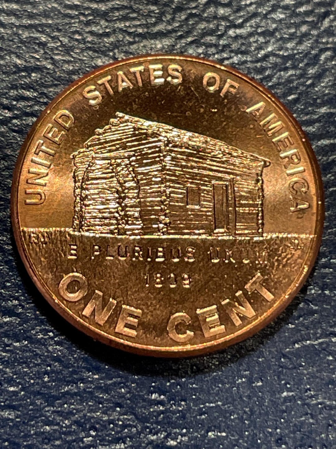 Abraham Lincoln Log Cabin Bicentennial Commemorative Cent. - Etsy