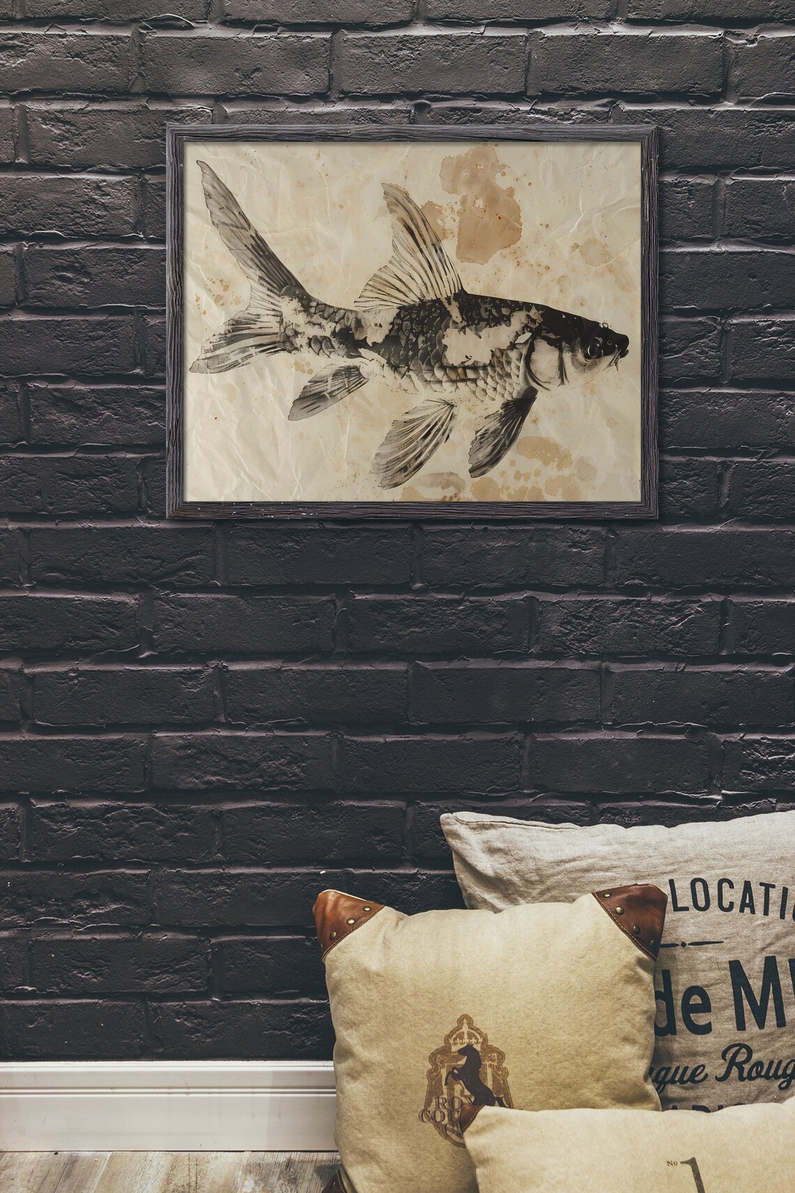 Fish, Gyotaku, Japanese Art, Fish Printing, Aquatic, Japanese Style ...