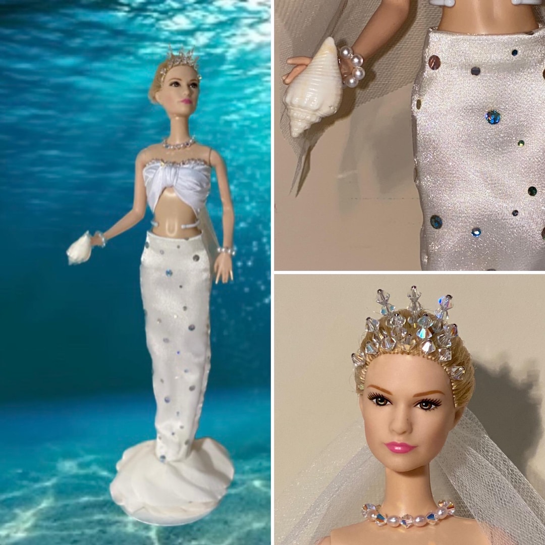 Mermaid Doll, One of a Kind, Mermaid Queen Handmade in Maui ...