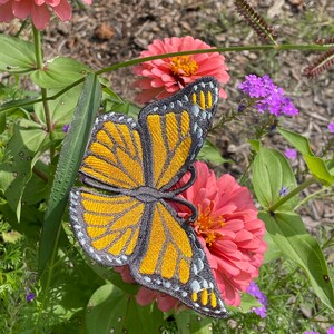 Free Flying Monarch ,free Standing Lace Butterfly - Etsy
