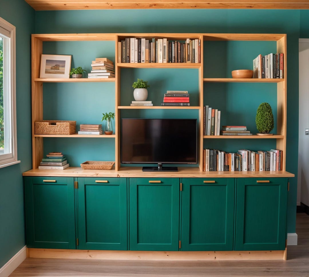 DIY Multi-function Storage Unit Build Plan: Entertainment Center ...