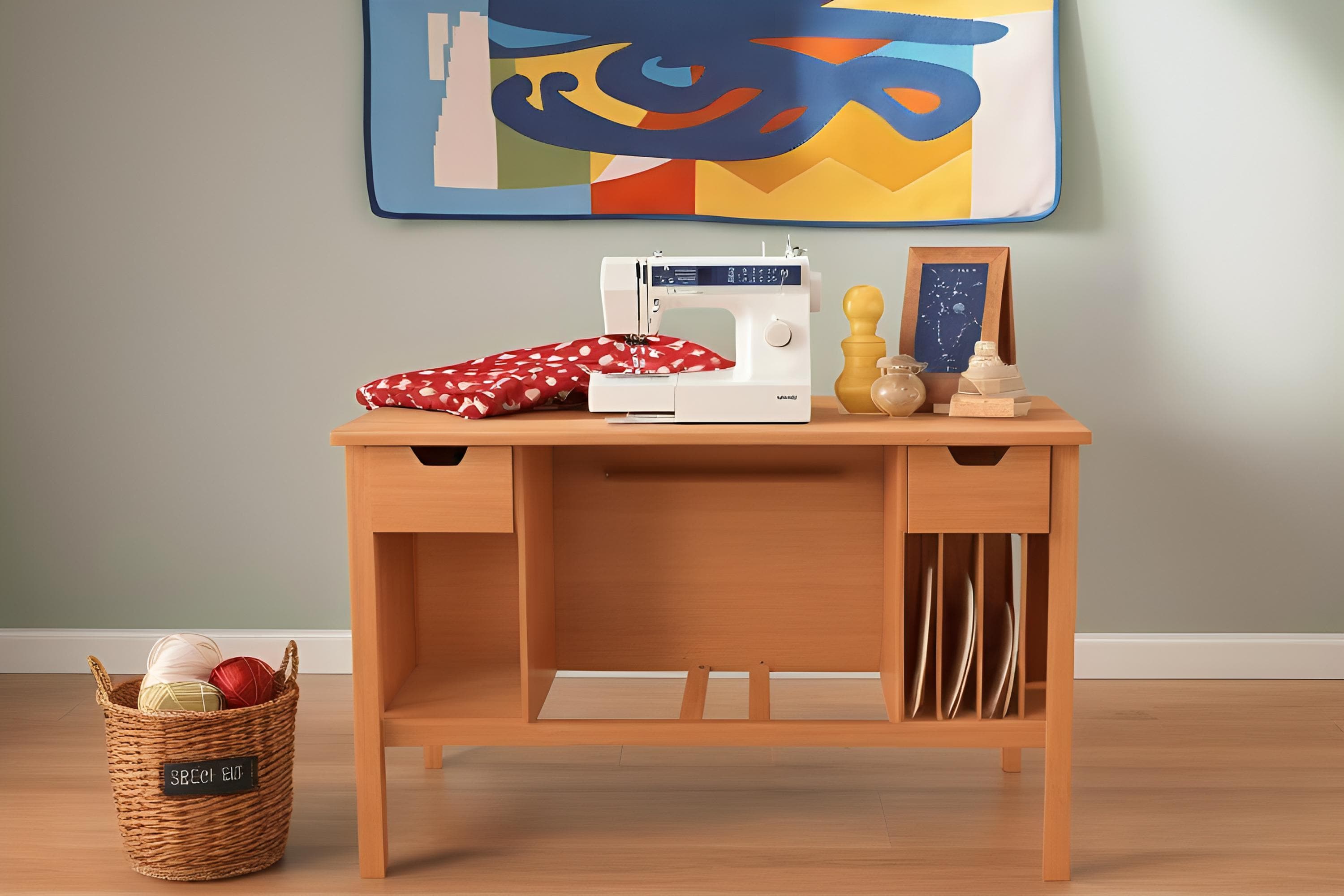 DIY Expandable Craft Table Plan: Sewing & Woodworking Desk (PDF File ...