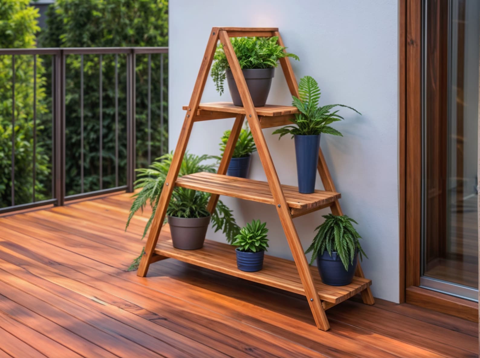 DIY Plant Stand/plant Stand Plan/indoor Plant Stand Plan/pot Rack ...