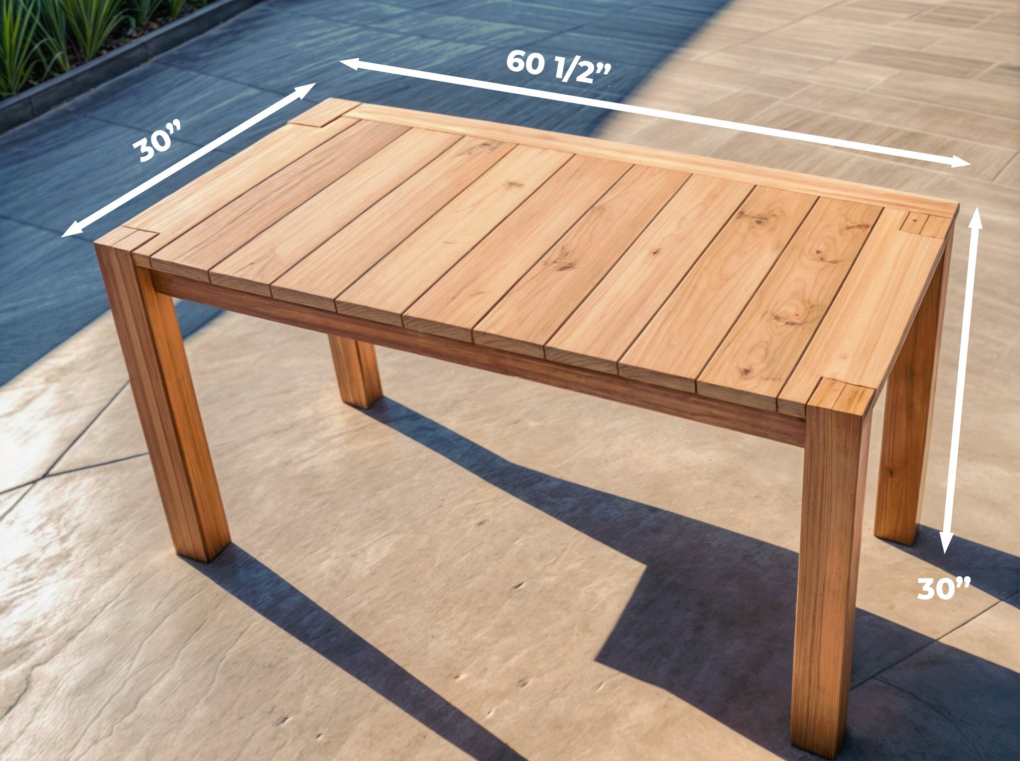 DIY Dining Table- BBQ Table Plans- DIY Outdoor Kitchen- Diy Kitchen ...