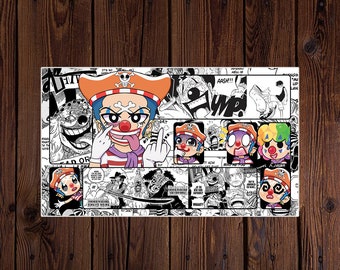 Playmat Eustass Kid Pirate TCG 24X14 Stitched Edges High Quality - Etsy
