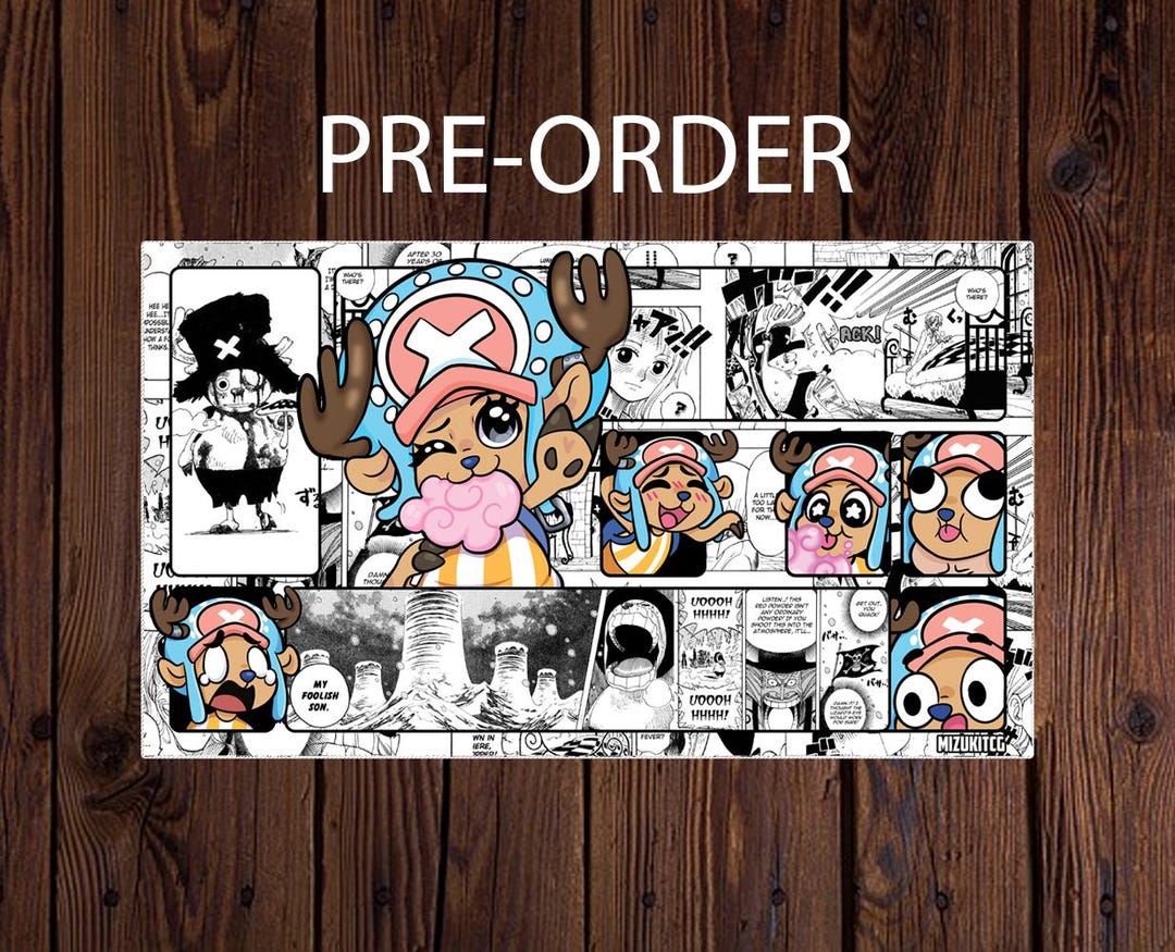 Playmat Chopper Pirate TCG 24X14 Stitched Edges High Quality *pre-order ...