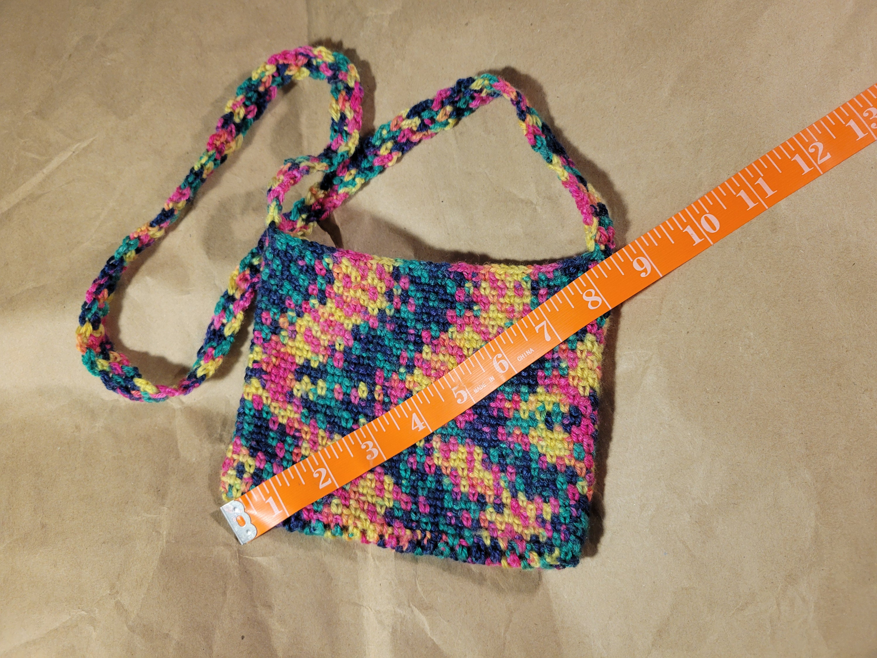 Moss Stitch Crossbody Bag Crochet Pattern - Etsy