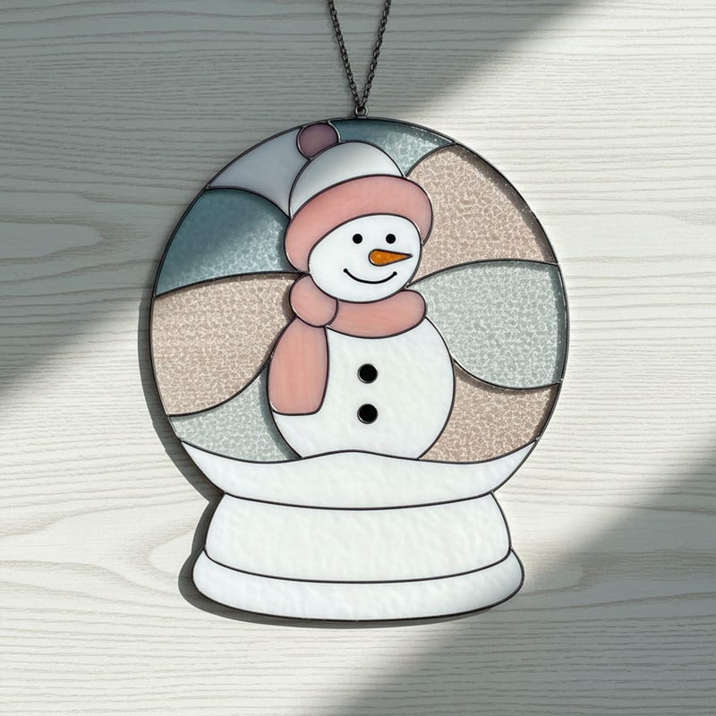 Snow Globe Blown Glass - Etsy
