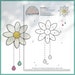 Daisy Stained Glass Pattern, Modern Suncatcher, Diy Stained Glass - Etsy