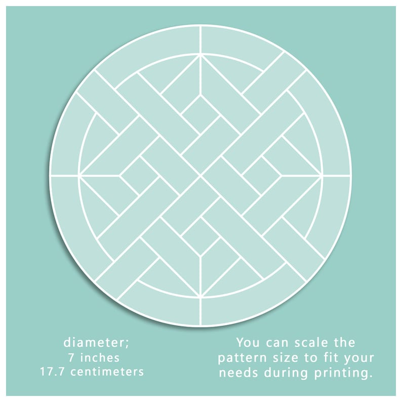 Geometric Glass Pattern, Modern Suncatcher, Diy Stained Glass - Etsy