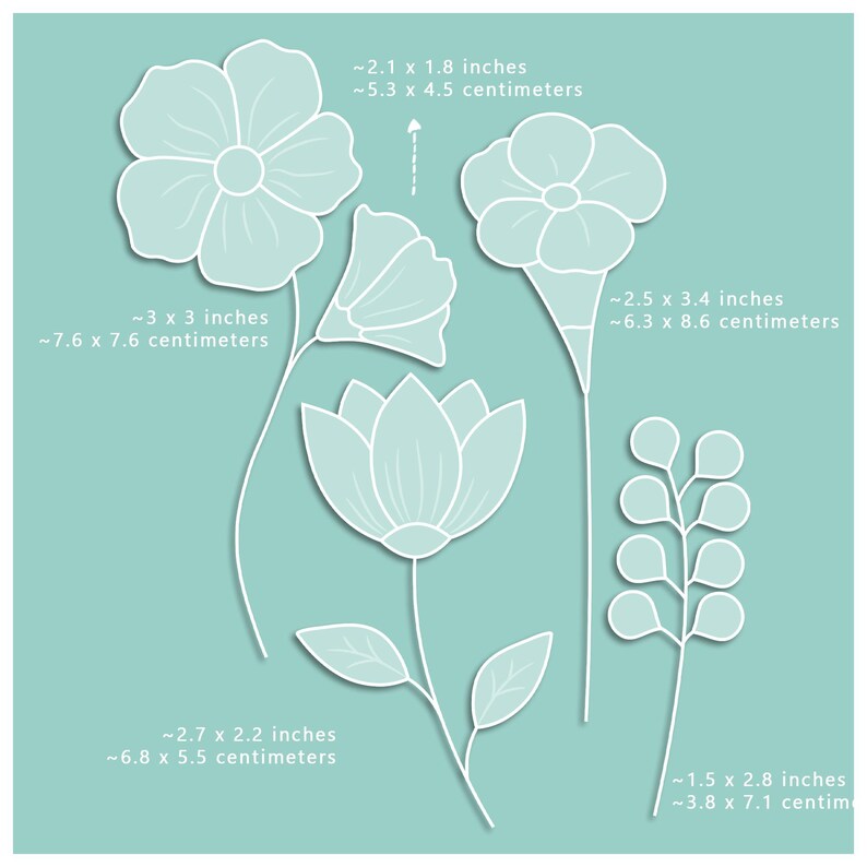 Floral Stained Glass Pattern: Hibiscus, Lotus, Petunia (PDF/JPEG) - Etsy