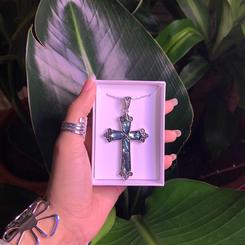 Boho Cross Pendant - Etsy