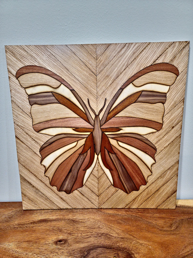 Wooden Butterfly, 24"x24" - Etsy