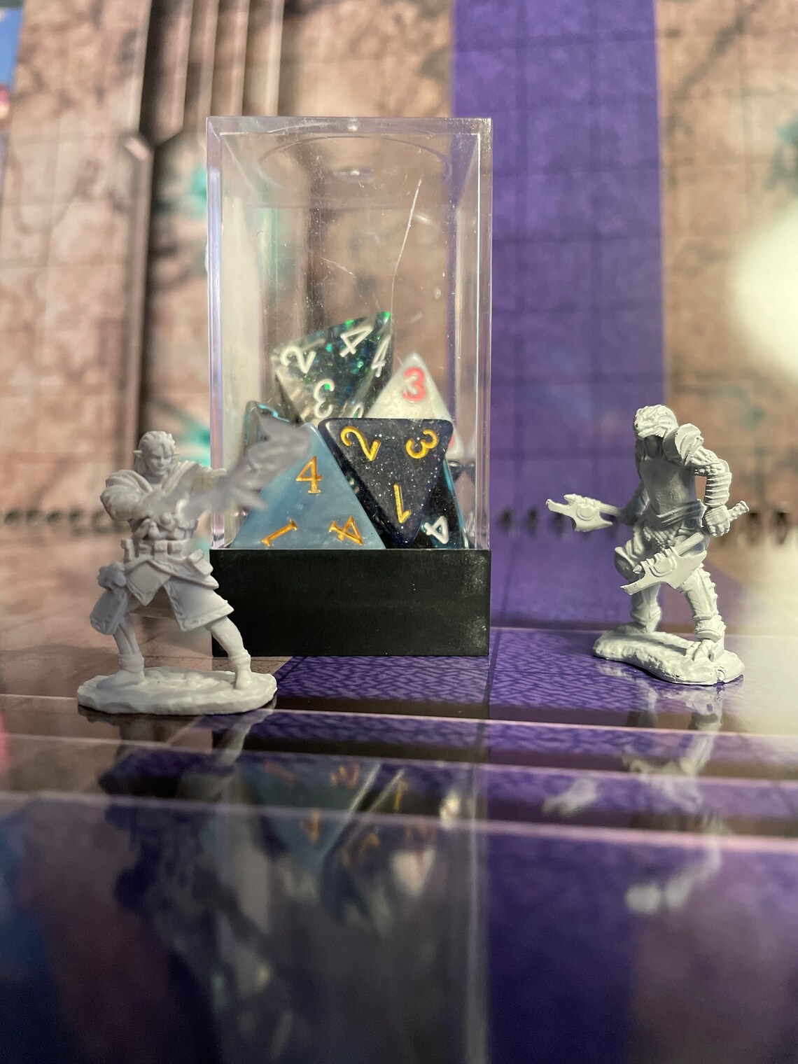 Spell Dice Set, Magic Missile, Ten 4 Sided Polyhedral Plastic TTRPG Dice - Etsy