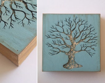 Items similar to Personalized Family Tree Shadow Box - 3 Generation on Etsy