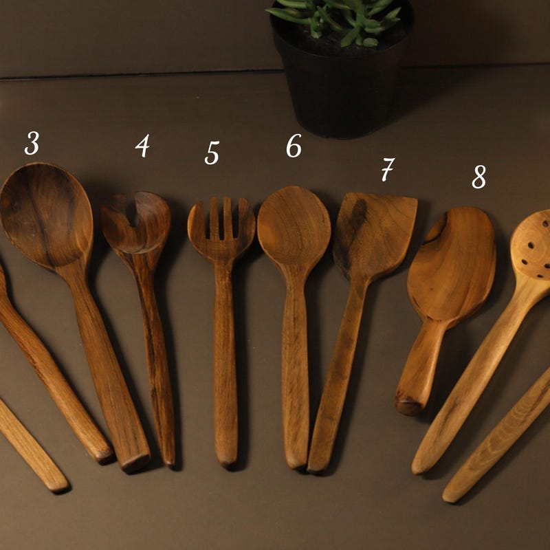 Wood Kitchen Utensil - Etsy