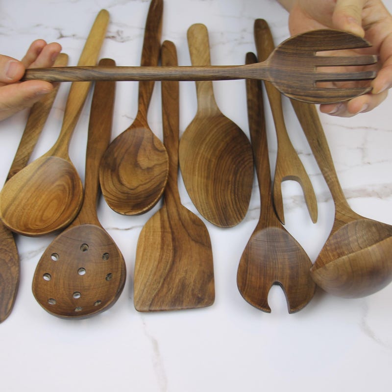 Walnut Utensils - Etsy