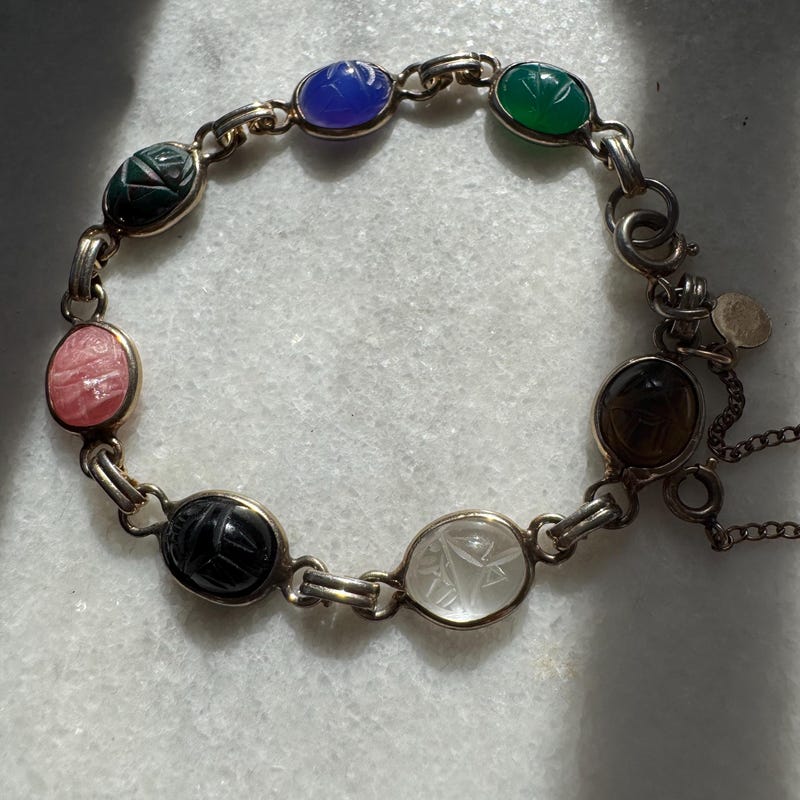 Scarab Bracelet - Etsy