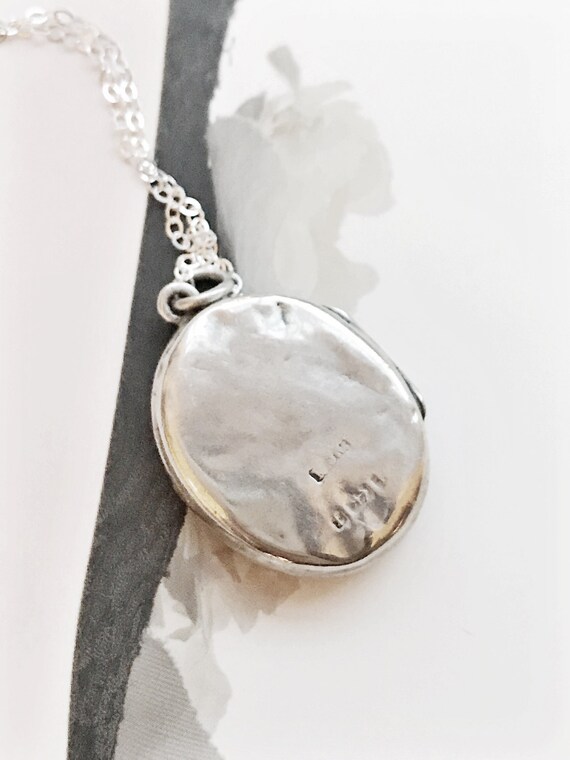 Antique mourning locket | rare late 1800's Victorian … - Gem