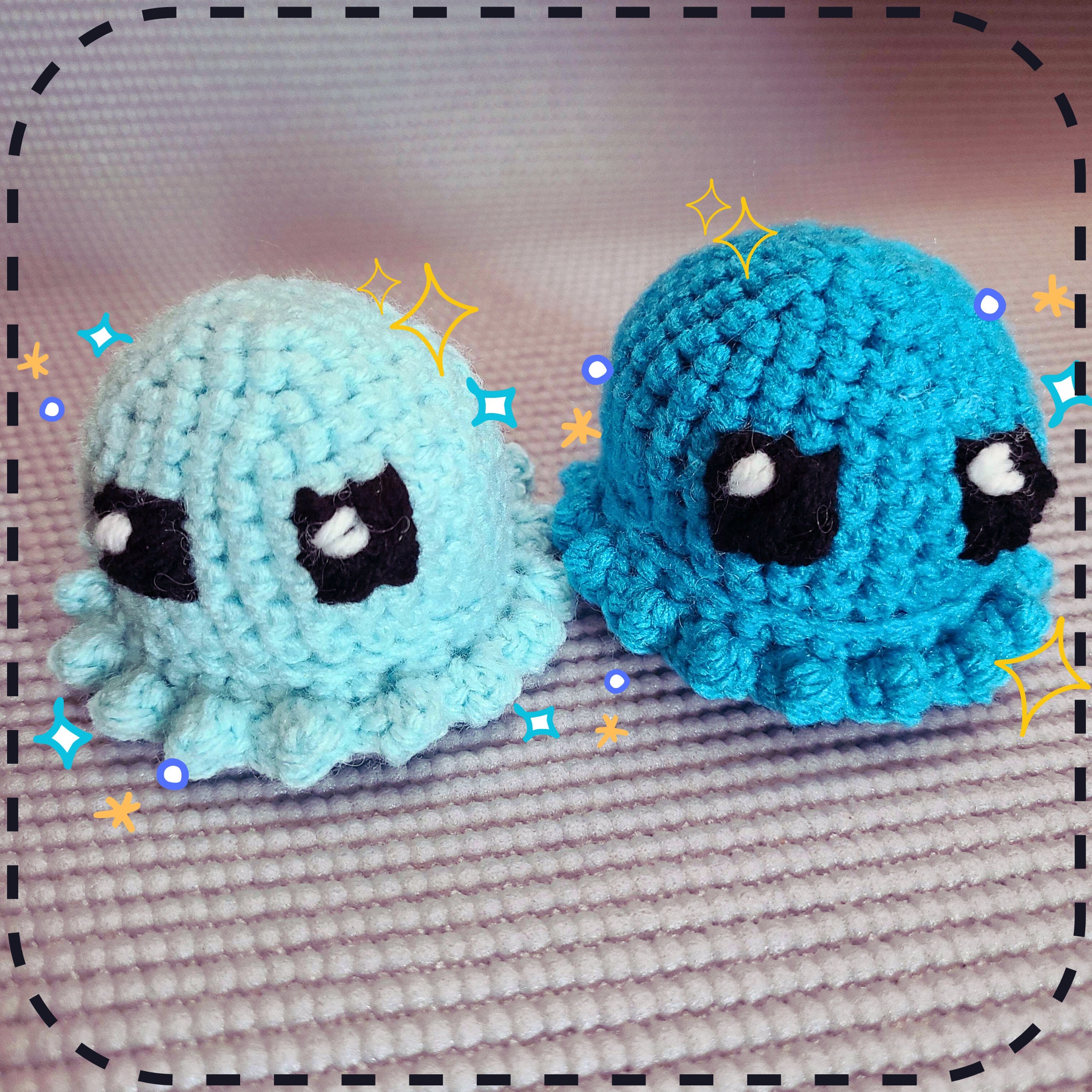 Puddle Slime Amigurumi - Etsy